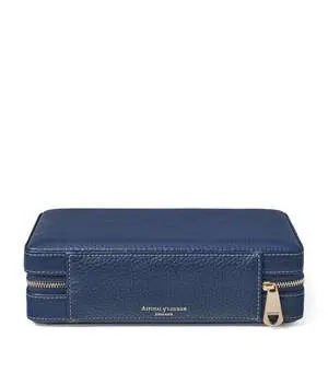 ASPINAL OF LONDON Large Leather Jewellery Case
