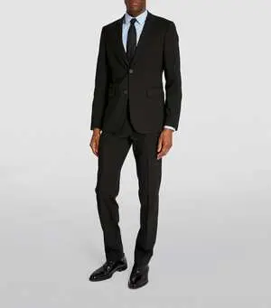 Sandro Virgin Wool Blazer - Black