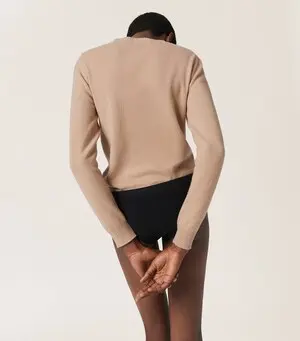Miu Miu Ribbed Briefs - Black