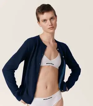 Miu Miu Ribbed Seamless Briefs