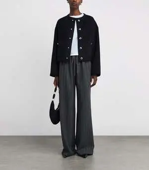 Maje Wool-blend Jacket