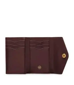 Mulberry Leather Folded Multi-card Wallet - Black
