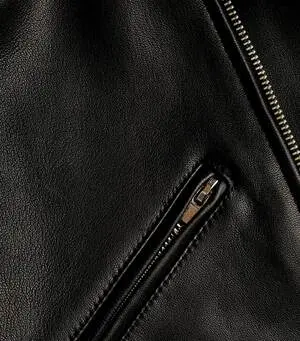 Maje Leather Biker Jacket