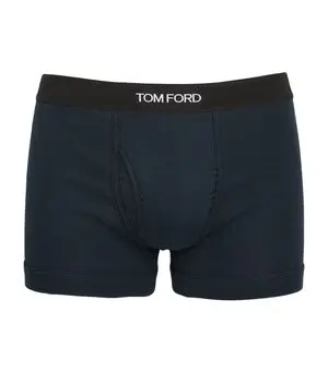 TOM FORD Logo Trunks Navy