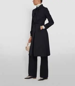 Sandro Pleated Trench Coat