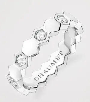 CHAUMET Bee De Ring In White Gold And Diamond