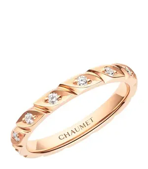 CHAUMET Torsade De Wedding Band - Rose Gold