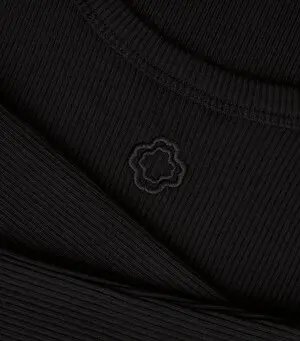 Maje Rib-knit Tank Top - Black
