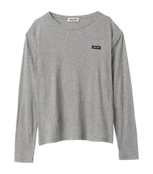 Miu Miu Long Sleeve T-shirts For Women