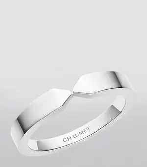 CHAUMET Platinum Triomphe De Wedding Band