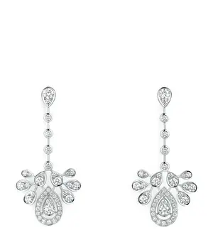 CHAUMET Joséphine Aigrette Impériale Earrings - Silver