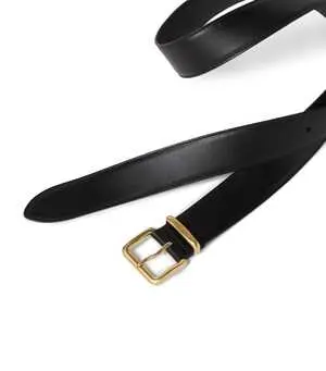 Miu Miu Leather Belt - Black