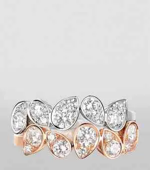 CHAUMET Josephine Ronde D'aigrettes Ring In White Gold And Diamonds
