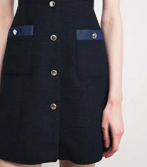 Maje Tweed Mini Dress
