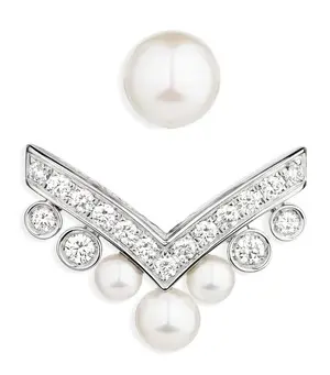 CHAUMET Joséphine Aigrette Single Earring - Silver