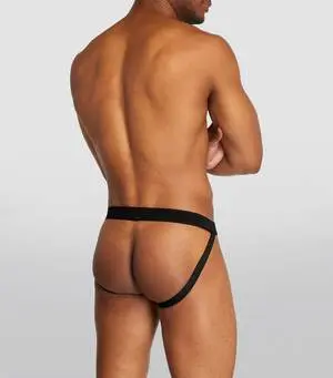 TOM FORD Logo Jock Strap - Black