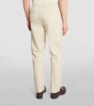 Sandro Drawstring Trousers - Beige