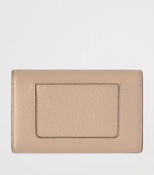 Mulberry Medium Leather Darley Wallet - Beige