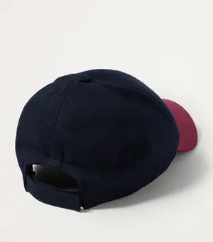 Miu Miu Embroidered Logo Baseball Cap - Blue