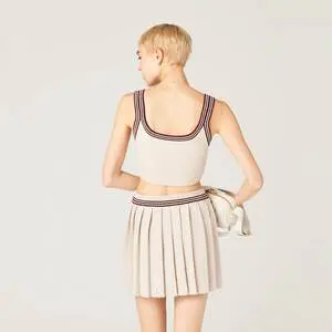Miu Miu Cashmere Crop Top