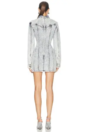 Aknvas Denim Toni Dress In Lavaggio Acido - 51% Off | Editorialist