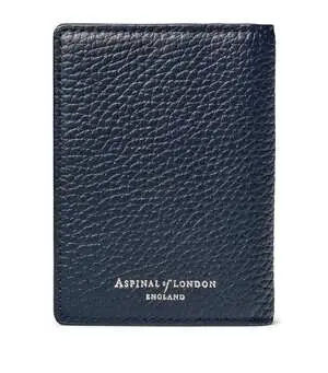 ASPINAL OF LONDON Leather Folded Card Holder