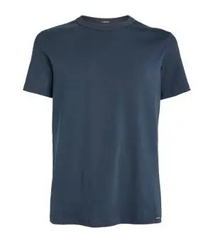 TOM FORD Crew-neck T-shirt Navy