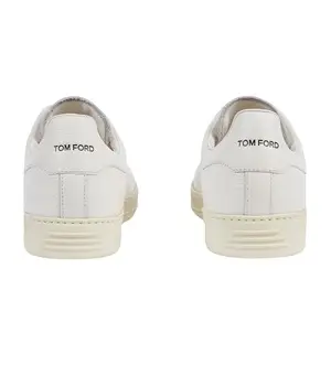 TOM FORD Leather Warwick Sneakers - Neutral