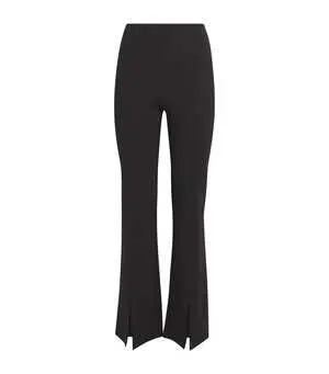 Black Flared Trousers