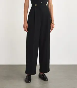 Sandro Wool-blend Trousers