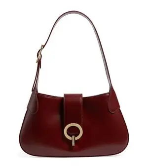 Sandro Janet Leather Shoulder Bag