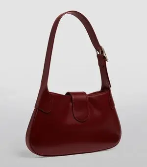 Sandro Janet Leather Shoulder Bag
