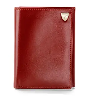 ASPINAL OF LONDON Leather Trifold Wallet - Brown