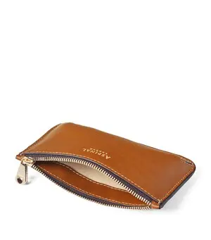 ASPINAL OF LONDON Leather Ella Card Holder - Brown