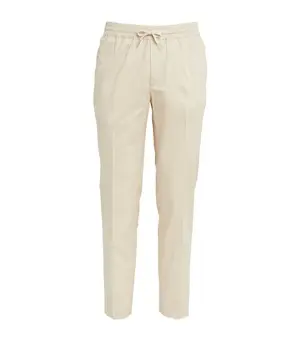 Sandro Drawstring Trousers - Beige