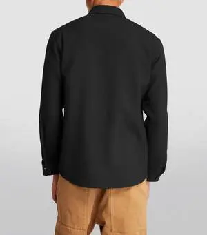 Sandro Long-sleeve Press-stud Shirt