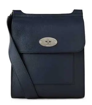 Mulberry Leather Antony Messenger Bag - Blue
