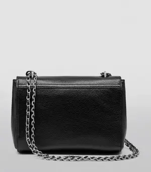 Mulberry Leather Lily Shoulder Bag - Black