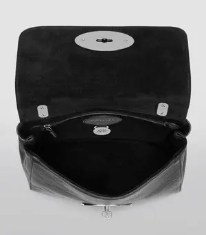 Mulberry Leather Lily Shoulder Bag - Black