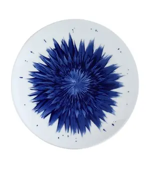 Bernardaud In Bloom Plate - Blue