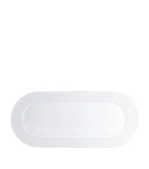 Bernardaud Ecume Cake Platter - White