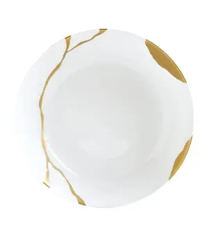 Bernardaud Kintsugi Vegetable Serving Bowl - Gold
