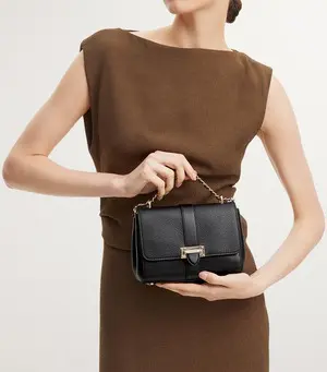 ASPINAL OF LONDON Small Leather Lottie Cross-body Bag