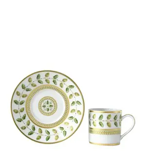 Bernardaud Constance Coffee Cup And Saucer