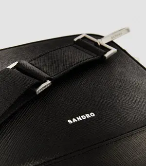 Sandro Saffiano Leather Cross-body Bag