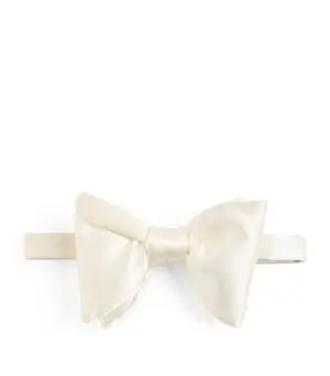 TOM FORD Satin Bow Tie - Black