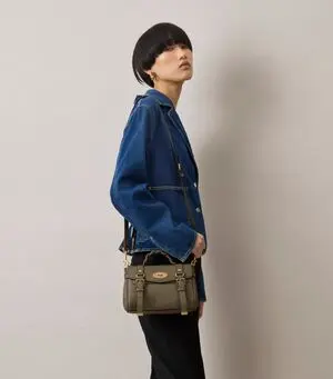 Mulberry Mini Leather Alexa Satchel Bag