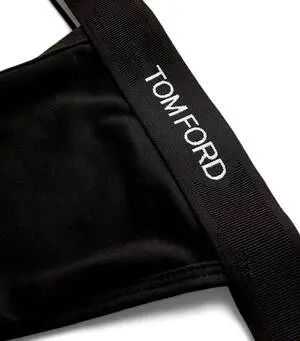 TOM FORD Logo Jock Strap - Black