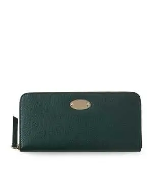 Mulberry Logo Plaque Purse - Green