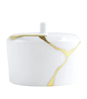 Bernardaud Kintsugi Sugar Bowl - Gold